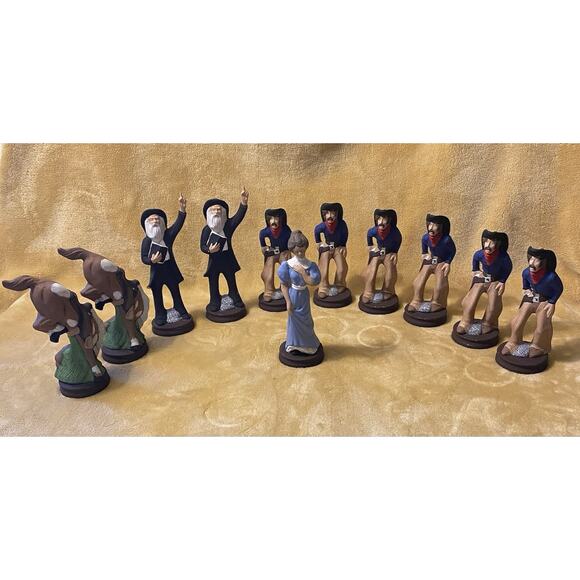 DHM | Games | Dhm 993 Cowboy Vs Indians Chess Western 11 Pc Set Bishop ...